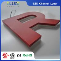 China Solid Face Edge-Lit Acrylic 3D LED Letters for Outdoor & Indoor Storefront Signs for sale