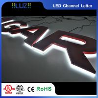 China Solid Face Edge-Lit Acrylic 3D LED Letters for Outdoor & Indoor Storefront Signs for sale