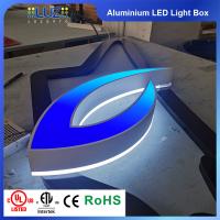 China Custom 3D Profile Aluminium Sign Box – Commercial Illuminated Storefront LED Signage for sale
