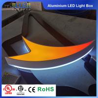 China Custom 3D Profile Aluminium Sign Box – Commercial Illuminated Storefront LED Signage for sale
