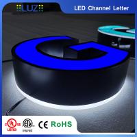 China UL Listed 3D Frontlit and Halo Backlit LED Channel Letters for Business for sale
