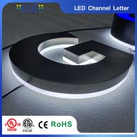 China UL Listed 3D Frontlit and Halo Backlit LED Channel Letters for Business for sale