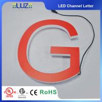 China Custom Halo-Lit LED Channel Letters | 3D Reverse Backlit Acrylic Signage for sale