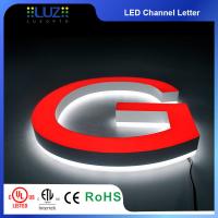 China Custom Halo-Lit LED Channel Letters | 3D Reverse Backlit Acrylic Signage for sale
