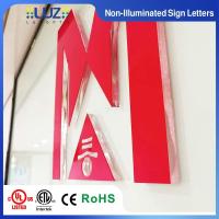 China Custom 3D Double-Layer Acrylic Letters | Crystal Acrylic Dimensional Signage for sale