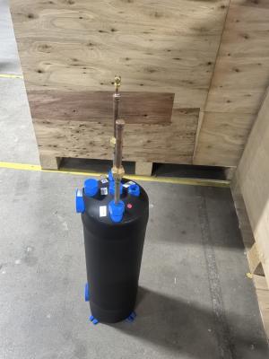 China Gimleo Titanium TA1 Inner Tuber Material Titanium Heat Exchanger MHTA-1.5(NZ) Automatic Condenser Or Evaporator Built For Thermal Performance for sale