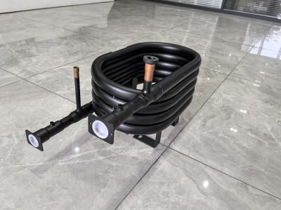 China Water pressure 1.0Mpa Coaxial Heat Exchanger Suitable for Refrigerants R22 R134a R407c R410a R32 R290 Capacity 5 to 300kgs for sale