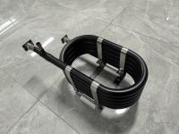 China Spiral Twisting Construction coaxial heat exchanger featuring tube length 2 to 10 meters designed for thermal exchange in various industries for sale
