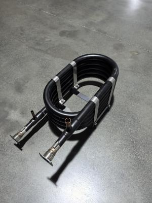 China Durable SPHC Steel Tube Coaxial Heat Exchanger with Corrosion Resistant and Spiral Twisting Tube Design for Efficient Thermal Management for sale