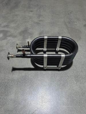 China 1.0Mpa Water Side Pressure Coaxial Heat Exchanger with 6 to 36KW Heating Capacity and Stainless Steel Construction for sale