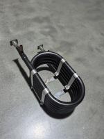 China 1.0Mpa Water Side Pressure Coaxial Heat Exchanger with Stainless Steel Outer Tube and Spiral Twisting Construction for sale