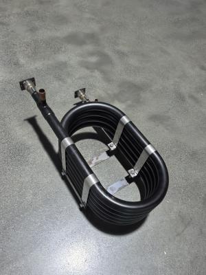 China 1.0Mpa Water Side Pressure Coaxial Heat Exchanger with Stainless Steel Outer Tube and Spiral Twisting Construction for sale
