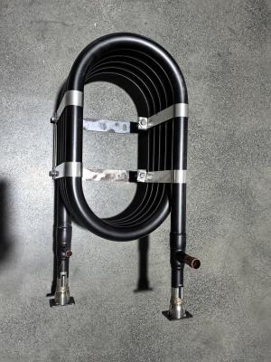 China High-Pressure 4.2MPA Coaxial Heat Exchanger with Stainless Steel/Copper/Titanium Inner Tube and Customizable 3~20M Size for Heat Pump Condenser Applications for sale