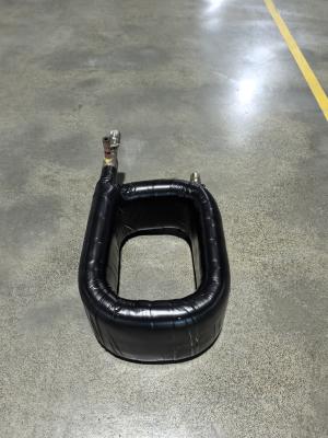 China 38mm and 63mm Pipe Diameter Coaxial Heat Exchanger for Refrigerant R32 Ensuring Effective Heat Transfer for sale