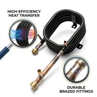 China Anti-Corrosion Low Maintenance Coaxial Heat Exchanger for HVAC Refrigeration System for sale