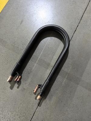 China Coaxial Heat Exchanger with Spiral Twisting Construction and 3/4 Inch Water Connection for High Corrosion Resistance for sale