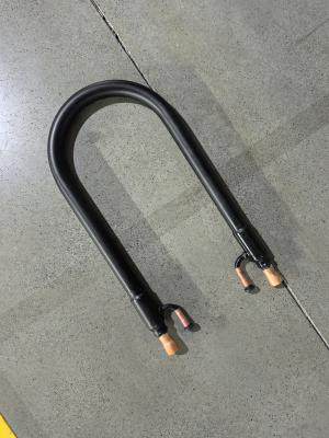 China R22 Refrigerant Type Coaxial Heat Exchanger with Spiral Twisting Tube Construction and 140mm Width for Efficient Thermal Management for sale