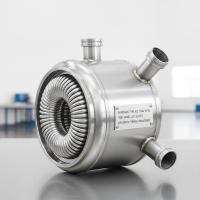 China Spiral Twisting Coaxial Heat Exchanger with Spray Black Antirust Paint and 0.5~100 KW Power for Efficient Thermal Management for sale