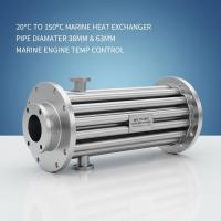 China Marine Heat Exchanger with Spiral Twisting Construction, Corrosion Resistant, and Customizable Refrigerant Outlet for Marine Engine Temperature Control for sale