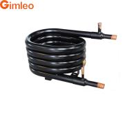 China Coaxial Coil Heat Exchanger Miniwatt Model Z18 Made of Durable Copper for Refrigerant Pumps for sale