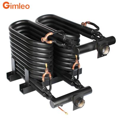 China 20HP 70KW 240000 BTU CONDENSER EVAPORATOR TUBE in TUBE HEAT EXCHANGER COAXIAL HEAT EXCHANGER for HVACR for sale
