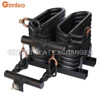 China 20HP 70KW 240000 BTU CONDENSER EVAPORATOR TUBE in TUBE HEAT EXCHANGER COAXIAL HEAT EXCHANGER for HVACR for sale