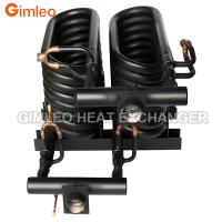 China 20HP 70KW 240000 BTU CONDENSER EVAPORATOR TUBE in TUBE HEAT EXCHANGER COAXIAL HEAT EXCHANGER for HVACR for sale