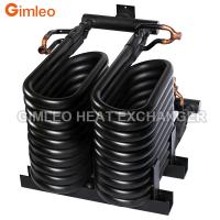 China 20HP 70KW 240000 BTU CONDENSER EVAPORATOR TUBE in TUBE HEAT EXCHANGER COAXIAL HEAT EXCHANGER for HVACR for sale