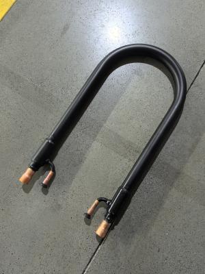 China Refrigerant side Temp range minus 50 degrees Celsius to 150 degrees Celsius Coil Tube Heat Exchanger Tube In Tube Coaxial Installation Type for Industrial Applications for sale
