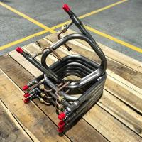 China R134A Refrigerant Type Coil Tube Heat Exchanger  for Vertical Or Horizontal Installation for sale