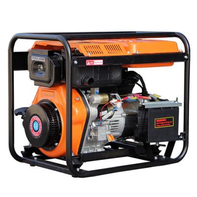 China Open Frame Air Cooled Engine 2.5kw portable diesel generators for home use for sale