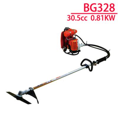 China Garden tool 33cc BG 328 Knapsack Petrol brush cutter for plant trees for sale