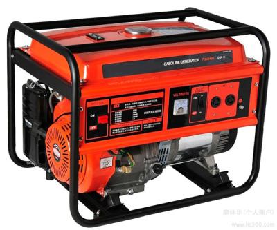 China Muti-fuel Durable 5000w Portable Gasoline Generator for small power machine use for sale