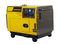 China Air-cooled Super Silent Diesel Generator Set 5kw , small diesel electric generator for sale