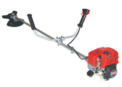 China Small Mini Gasoline brush cutter with metal blade for cutting grass for sale