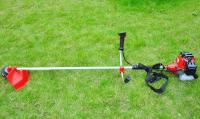 China Shoulder type Petrol Brush Cutter BG328 33CC , petrol grass trimmer for sale