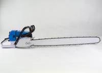 China Wood hand cutting Gas Powered Chain Saw , Power garden tools for sale