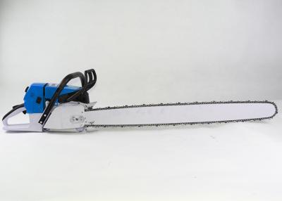 China Wood hand cutting Gas Powered Chain Saw , Power garden tools for sale