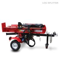 China Diesel engine horizontal vertical Firewood Log Splitter electric start  50 ton for sale