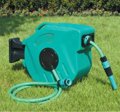 China High pressure retractable hose reel 10m , garden hose reels retractable for sale