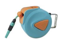 China Auto retractable garden hose reel , rewind wall mounted retractable hose reel for sale