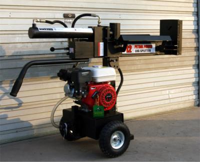 China 12T 3-in-1 Vertical Horizontal Hydraulic screw log splitter and cutter for sale
