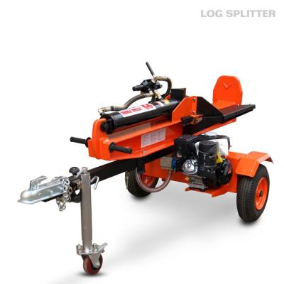 China Industrial 18 ton gas power log splitter with Splitting table hydraulic ram for sale