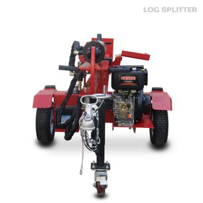China 1050mm Petrol 4 Stroke trailer mounted hydraulic wood splitters for sale