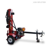 China Diesel engine power hydraulic Firewood Log Splitter , log splitting equipment for sale