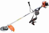 China 2.2 kW CE hot sale 2 stroke gasoline professional rotary grass trimmer/brush cutter for sale