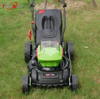 China 4 In 1 Cordless Battery Powered Lawn Mowers 400mm Cutting With Brushless Motor for sale