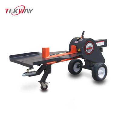 China Agriculture 34 ton firewood gas log cutting and splitting machine for sale