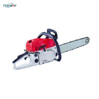 China 2 Stroke Small Gas Chainsaw / Single Cylinder Gas Pole Chain Saw 62cc for sale
