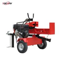 China 40T Wood Log Splitter Wood Splitting Machine 610mm Length 15Hp Engine of Honda B&S Kohler Loncin for sale